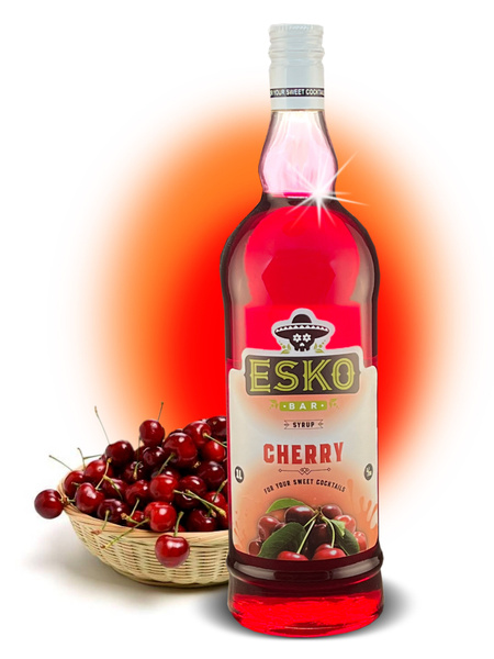 Сироп Esko Bar Cherry (1L) - купить с доставкой по выгодным ценам в ...