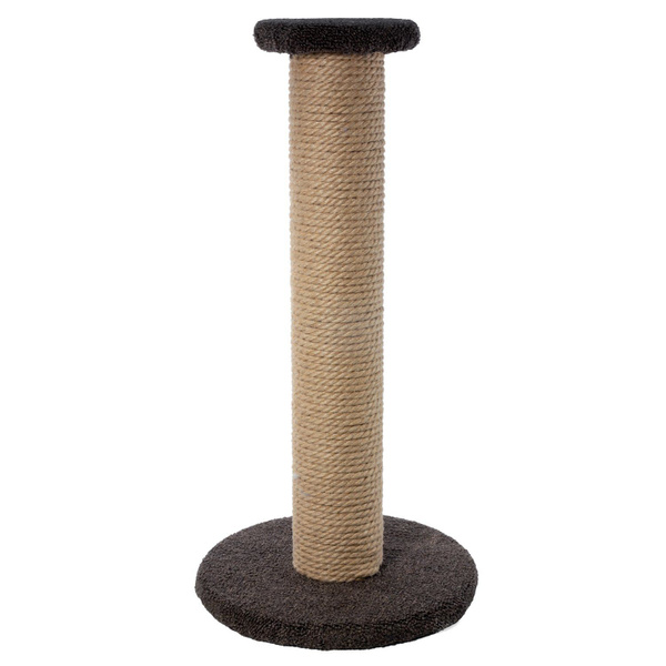 Когтеточка для кошек Gamma Столбик Лофт с площадкой 20832032 - купить с ...