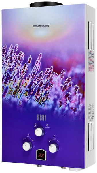 Газовая колонка EDISSON E 20 GD (Лаванда) - купить с доставкой по выгодным ценам в интернет ...