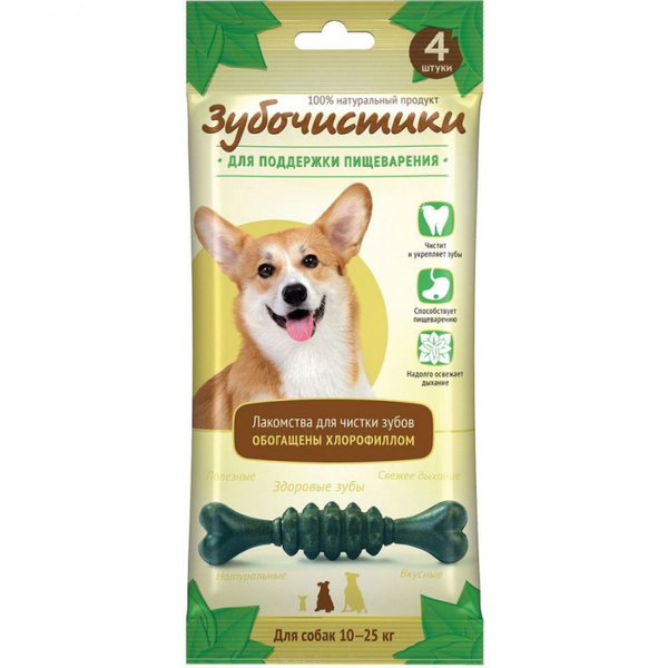 Деревенские лакомства Зубочистки мятные для собак средних пород ...