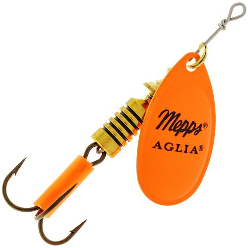 Вращающаяся Блесна MEPPS Aglia №3 6,5гр. #fluo orange - купить по ...