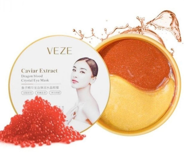 Veze Патчи для век с экстрактом красной икры и смолы драконьего дерева ...
