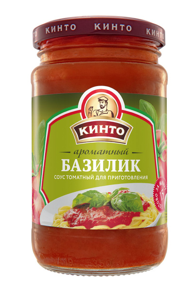 Соус томатный Ароматный Базилик ТМ Кинто, 350 мл. - купить с доставкой ...