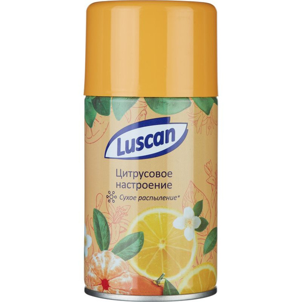 Luscan Сменный баллон для автоматического освежителя "Цитрусовое настроение", 250 мл - купить с ...