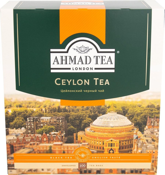 Чай черный Ahmad Tea Ceylon Tea 100*2г - купить с доставкой по выгодным ...