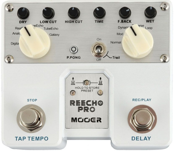 Двойная мини-педаль Digital Delay Mooer Reecho Pro - купить с доставкой ...