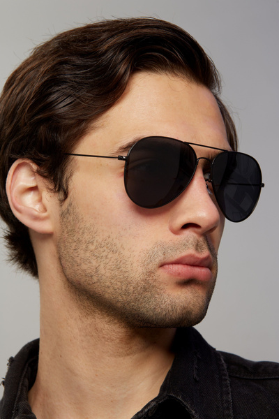 KAR-Aviators-black/Поляризованные солнцезащитные очки авиаторы/очки ...