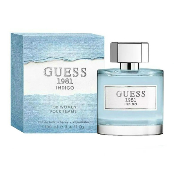 Guess 1981 Indigo Туалетная вода 100 мл купить на OZON по низкой цене ...