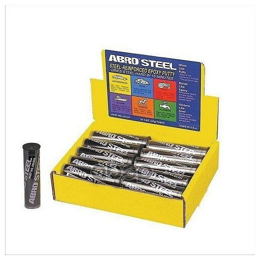 Холодная сварка ABRO Steel чёрная 57 г - купить по выгодной цене в ...