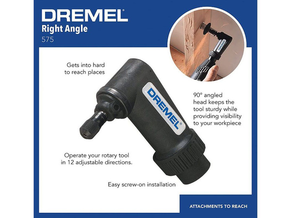 Угловая насадка Dremel 575 - купить с доставкой по выгодным ценам в ...