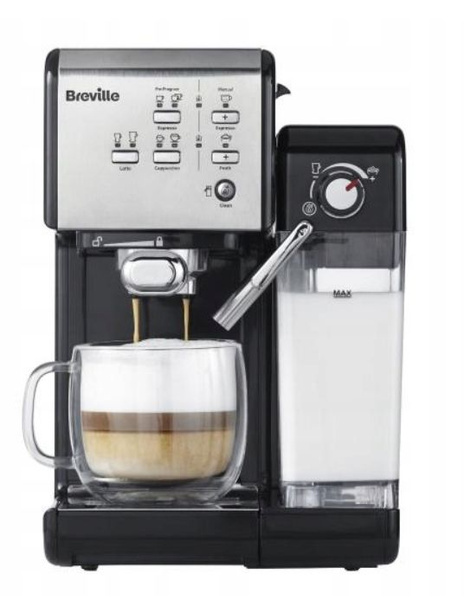 Автоматическая кофемашина Breville Кофемашина Prima Latte II, черная ...