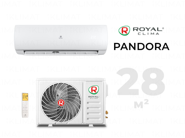 Настенный кондиционер Royal Clima PANDORA RC-PD28HN/IN/RC-PD28HN/OUT ...