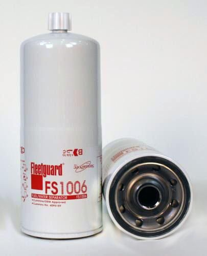 Фильтр топливный сепаратор cummins Fleetguard FS1006 - Fleetguard арт ...
