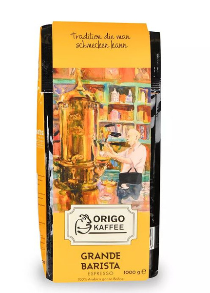Кофе в зернах ORIGO Grande Barista Espresso 1 кг Германия - купить с ...