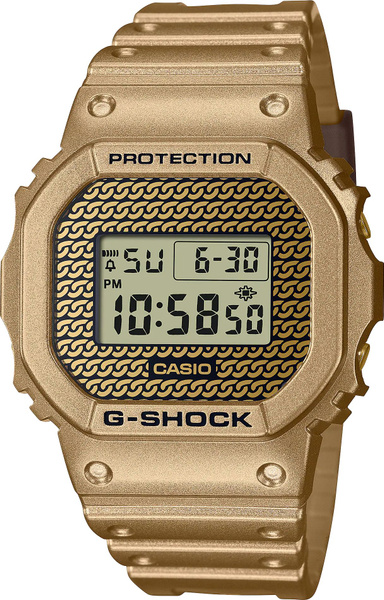 Японские наручные часы Casio G-Shock DWE-5600HG-1 мужские кварцевые ...