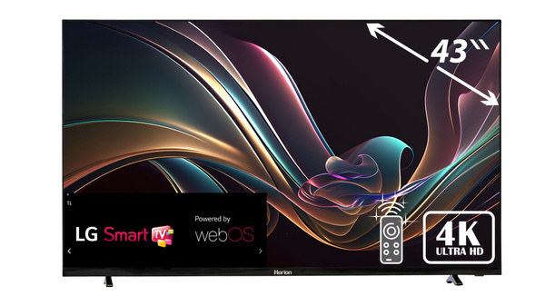 Horion Телевизор 43FS-FDVB 43" Full HD, черный купить на OZON по низкой цене (789757845)