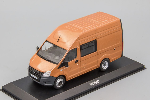 Вопросы и ответы о Модель коллекционная автомобиля Газ Next грузопассажирская / масштаб 1:43 ...