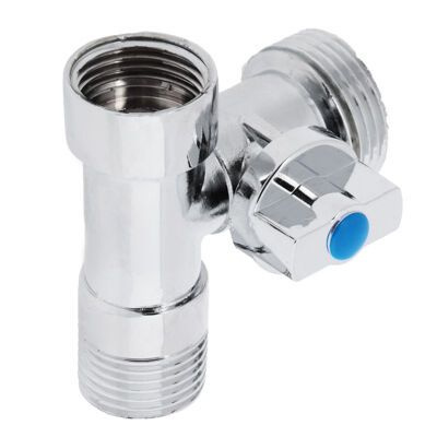 Шаровой угловой трехпроходной кран FRESSO 1/2"х3/4"х1/2", ВР-НР-НР ...