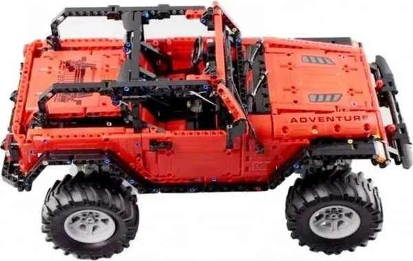 Радиоуправляемый конструктор CADA deTech Jeep Wrangler (1941 деталь ...