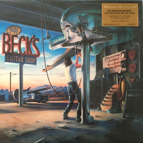 Винил Jeff Beck, Terry Bozzio, Tony Hymas. Jeff Beck's Guitar Shop (LP ...