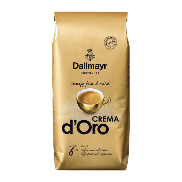 Кофе в зернах Dallmayr Crema D'Oro 1 кг - купить с доставкой по ...