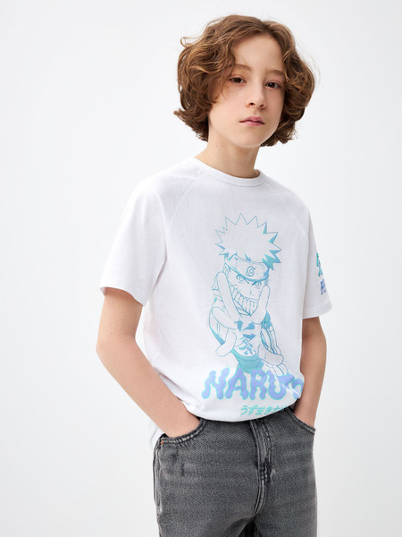 Футболка SELA, размер 146, цвет белый, 100% хлопок - купить по выгодной цене в интернет-магазине ...