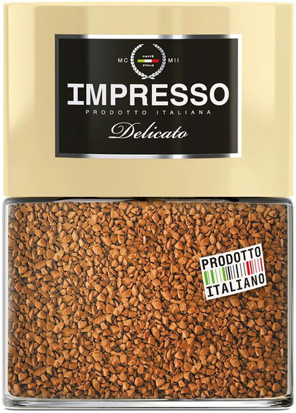 Кофе растворимый сублимированный IMPRESSO Delicato 100г - купить с ...