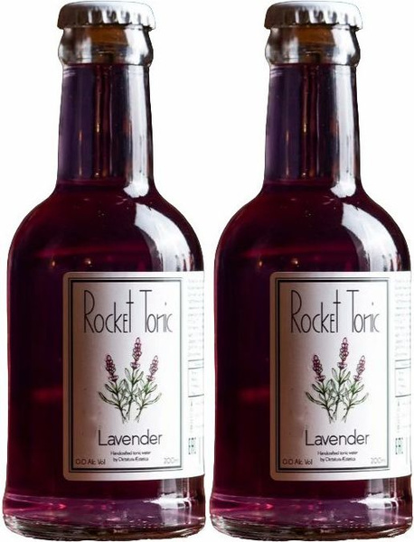 Газированный напиток Rocket Tonic Lavender 0,2 л, комплект: 2 упаковки ...