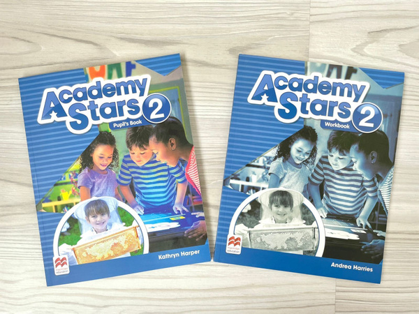 Academy Stars 2 :комплект-Учебник+Рабочая Тетрадь+Диск - купить с ...