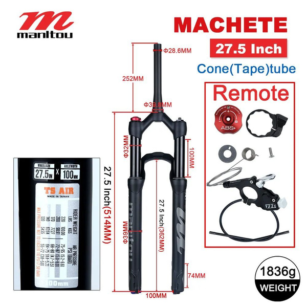 Manitou Machete COMP Пневматическая подвеска для горного велосипеда ...