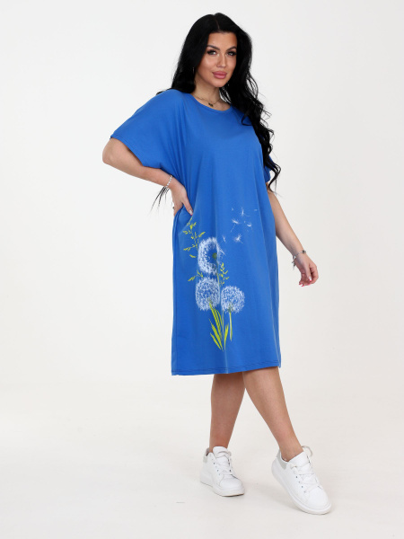 Туника женская, платье женское домашнее Одуванчик ZARKA, Женский, размер 62 (62), рукав Короткий ...