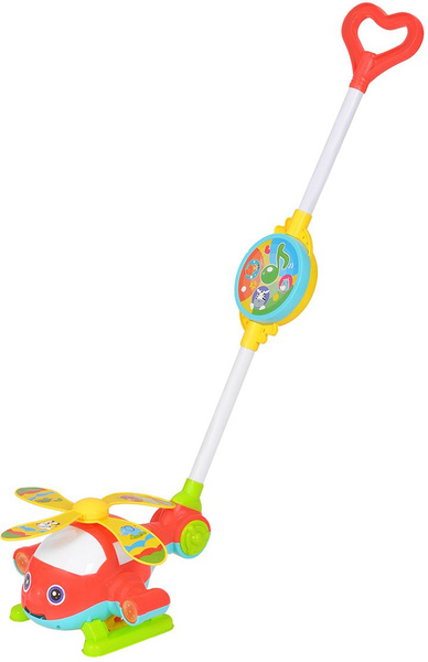 Каталка на палочке Вертолет в сетке D0367 купить на OZON по низкой цене ...