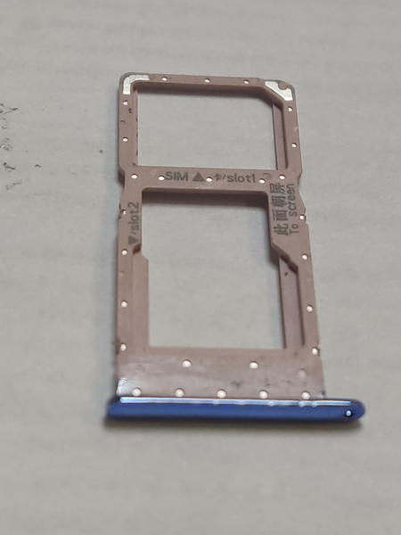 Сим лоток honor 10i (HRY-LX1T), honor 10 lite (HRY-LX1)синий купить на ...