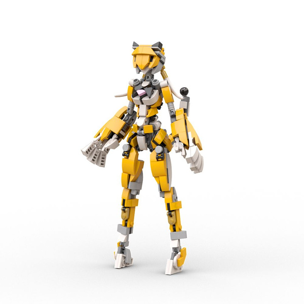 Строительная Mech Girls Robot Робот Фигурка Совместимость с Lego ...
