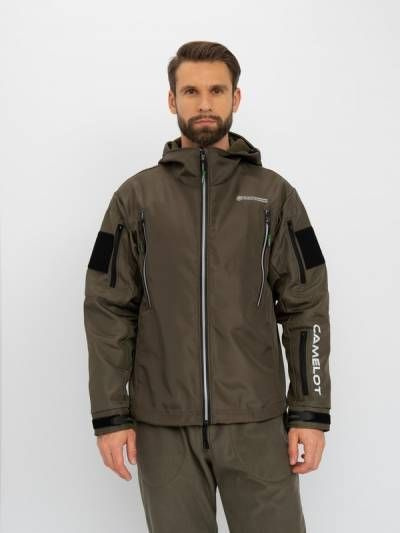 Куртка камуфляжная HUNTSMAN, размер 48, 50 (48-50/176), Демисезон, цвет хаки купить c доставкой ...