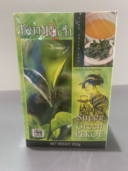 Чай листовой Super green pekoe FemRich 250 гр - купить с доставкой по ...