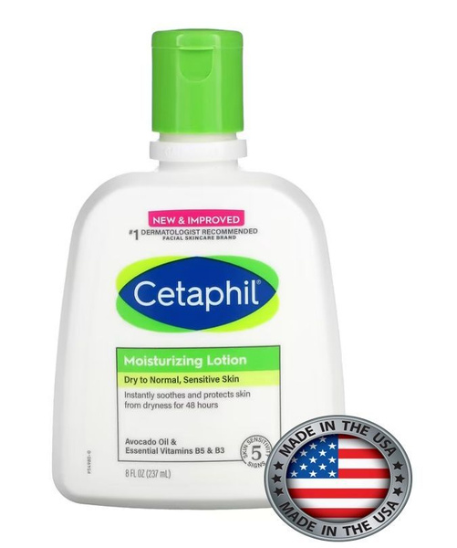 Cetaphil, Увлажняющий лосьон, для сухой и нормальной кожи, масло ...