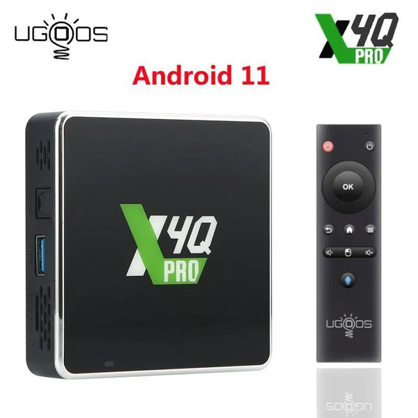 Медиаплеер Ugoos x4q pro, HDMI, USB, черный, Android купить c доставкой ...