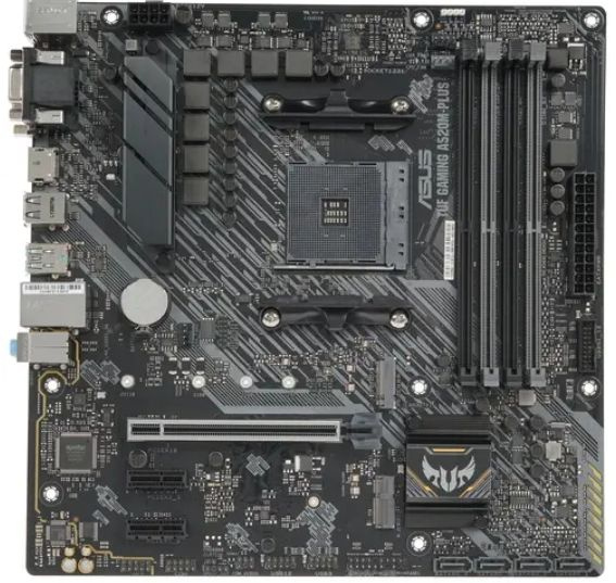 Материнская плата ASUS TUF GAMING A520M-PLUS купить по низкой цене с ...