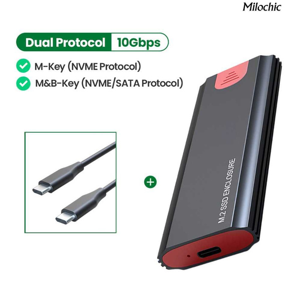 Коробка для внешнего жесткого диска M2 Ssd M 2 Sata Nvme к Usb 3 1 2