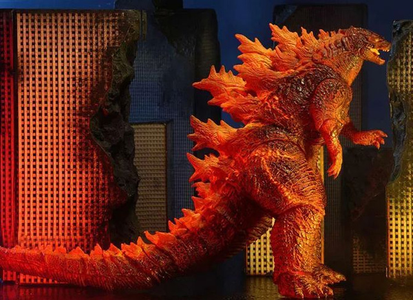 Фигурка Годзилла Король монстров, огненный / Godzilla Red lotus (18см ...