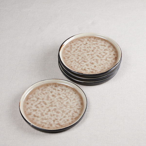 Набор тарелок MIXOM, Керамика, диаметр 14 см - купить по низким цене в интернет-магазине OZON ...