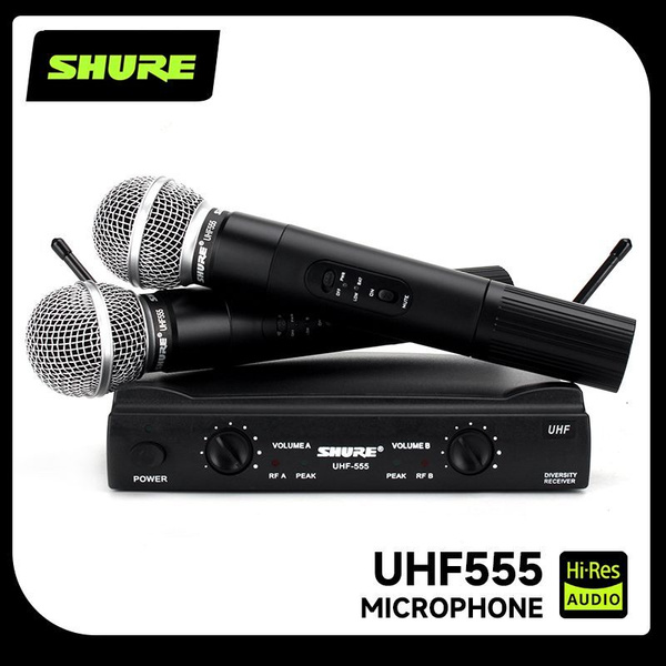 Микрофон для живого вокала Shure UH-555 - купить по выгодной цене в интернет-магазине OZON ...