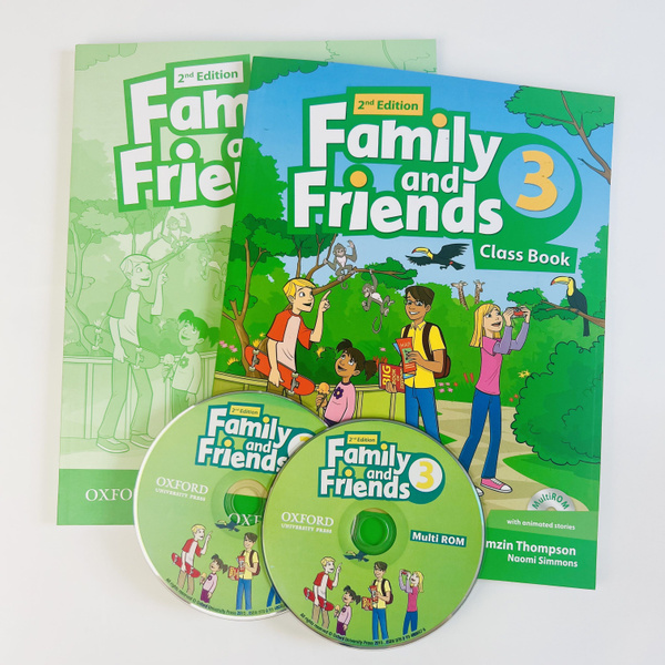Family and Friends 3 second edition полный комплект: class book ...