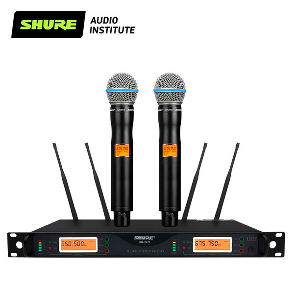 Микрофон для живого вокала Shure UR24D//././/../// - купить по выгодной ...