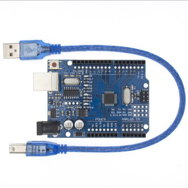Контроллер Uno R3 Arduino совместимый купить с доставкой по выгодным ценам в интернет