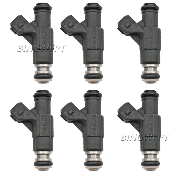 6 шт. 0280155734 Топливные форсунки для Ford Explorer 1997 1998 Mercury ...