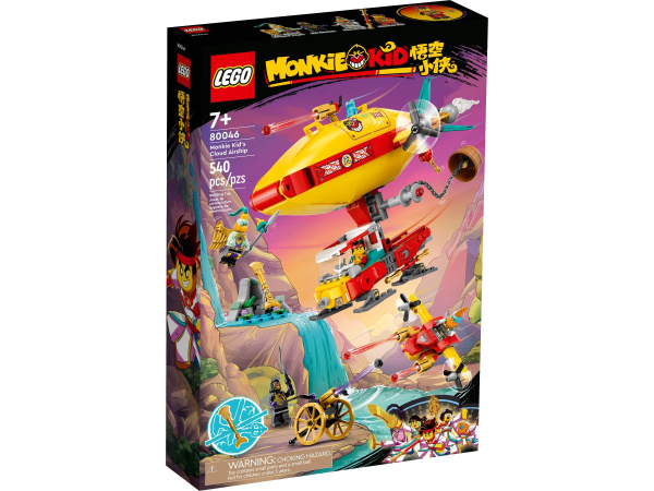 лего Monkie Kid серия, LEGO 80046 Облачный дирижабль Монки Кида, lego ...