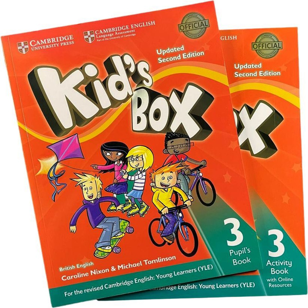 Kid's Box 3 комплект Pupil's book + Activity book + cd (Updated Second ...