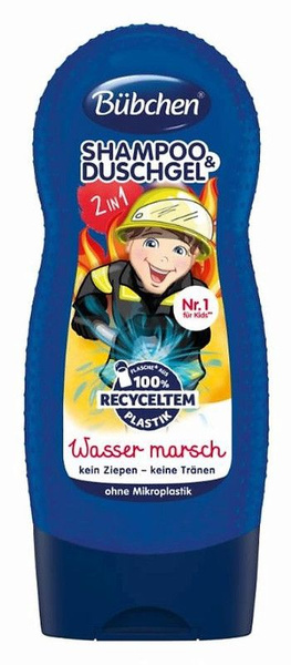 Bubchen Шампунь-гель, 230 мл - купить с доставкой по выгодным ценам в интернет-магазине OZON ...